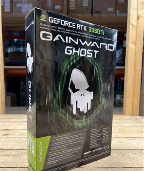Видеокарта Gainward RTX 3060 Ti Ghost 8G, рст