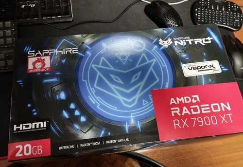 Видеокарта Sapphire nitro+ RX 7900 XT Vapor-X 20GB