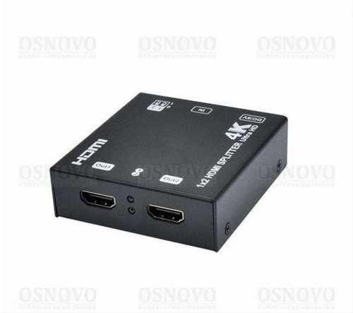 Разветвитель hdmi (1вх./2вых.)