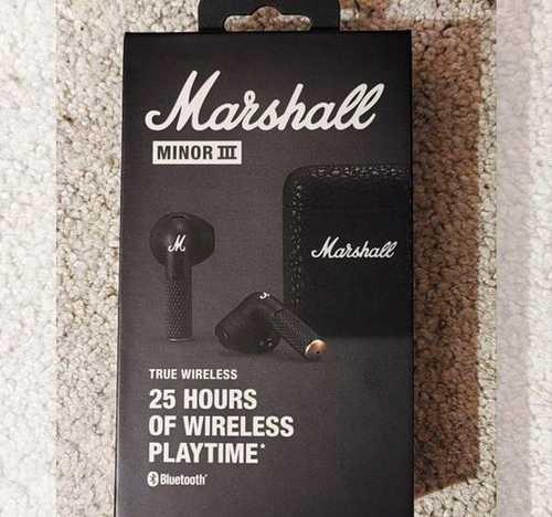 Marshall Minor 3 black