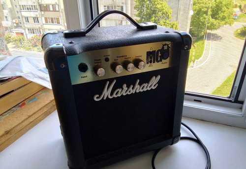 Гитарный комбоусилитель marshall mg10