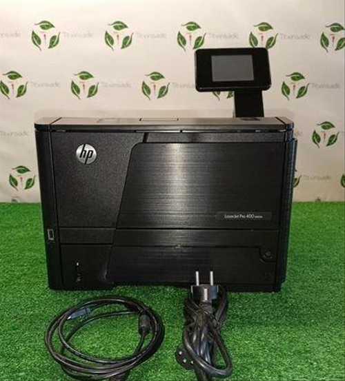 Принтер HP LaserJet Pro 400 M401dn/ ч/б, A4