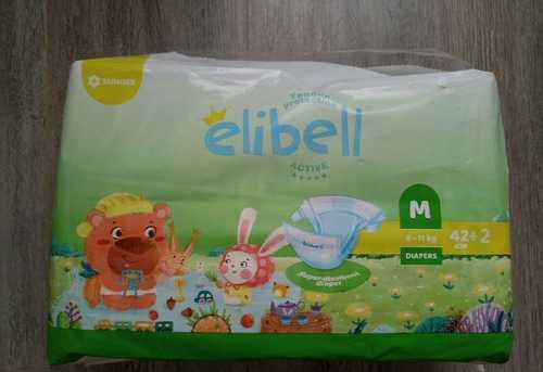 Подгузники elibell M 6-11 кг