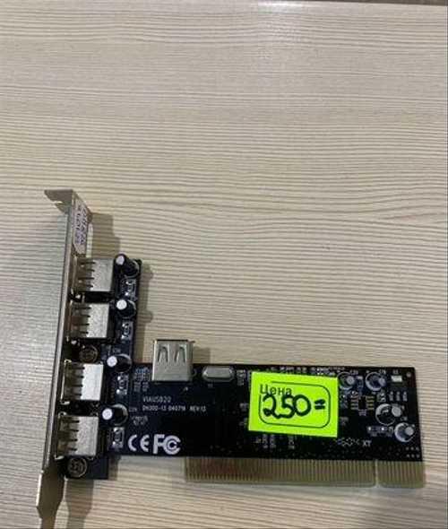 PCI USB viausb20 DH300-13 контроллер
