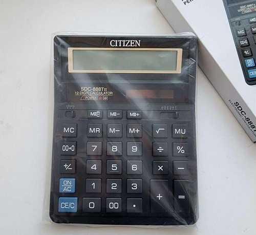 Калькулятор citizen SDC 888