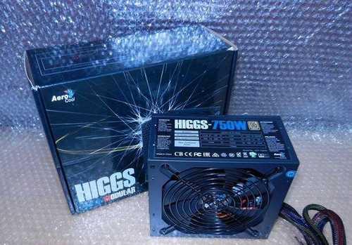 Блок питания AeroCool Higgs 750W модульный 90+
