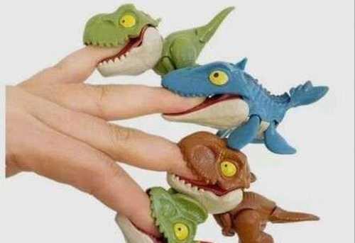 Динозаврики-кусаки, динозавры на пальцы