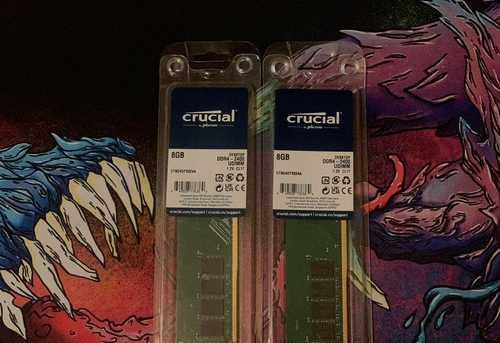 Оперативная память ddr4 8gb crucial 2400