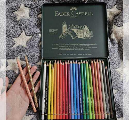 Карандаши faber castell polychromos 24 штуки (26)