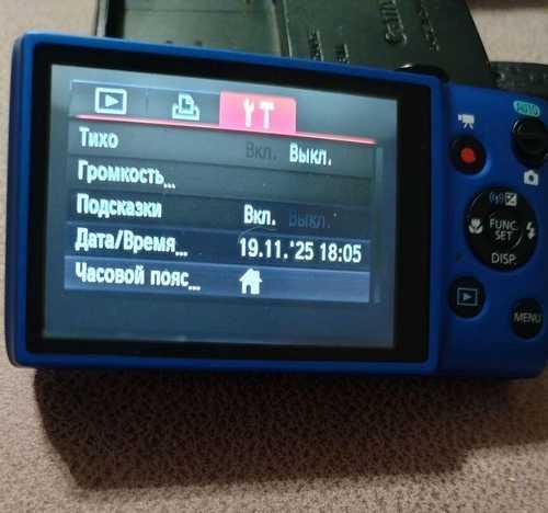 Цифровой фотоаппарат canon