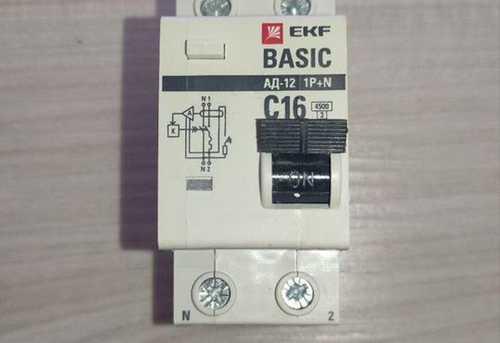 Автоматический выключатель дифф. тока EKF (авдт)