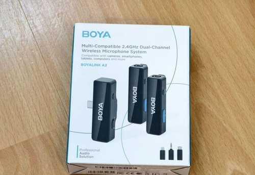 Новые микрофоны Boya BoyaLink A2