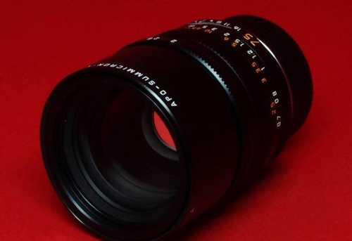 Leica Summicron-M 75mm f/2 APO asph