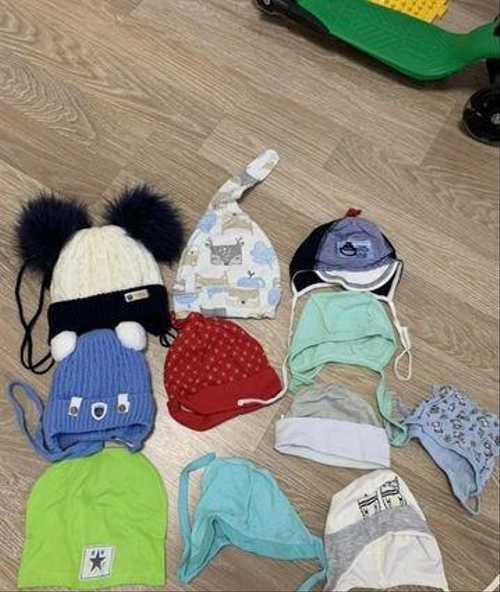 Шапочки и носочки для мальчика