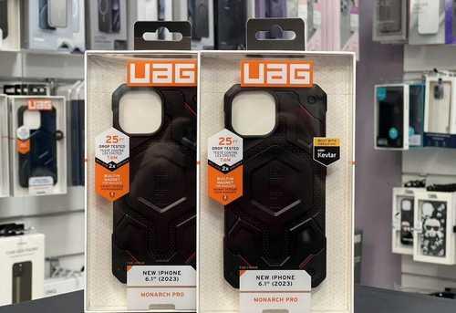 Чехол Uag Monarch Pro для iPhone 15 Kevlar