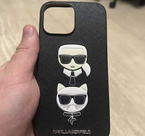 Чехол на iPhone 13 pro max Karl Lagerfeld