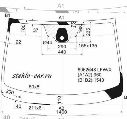 Стекло лобовое nissan qashqai P32L\qashqai  2 2006- Л\С - solar -дд-VIN окно-изм. шелк.(2006-2013 )