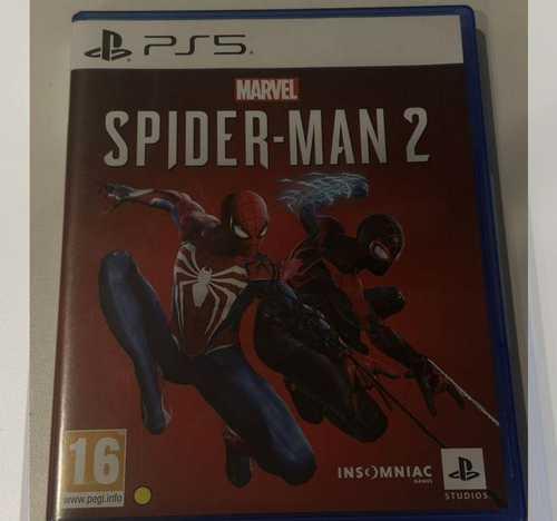 Spider man 2 ps5 диск