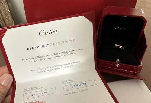 Cartier кольцо гвоздь 55 Оригинал
