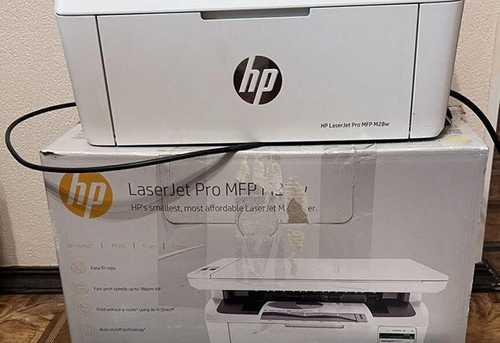Принтер hp laserjet pro mfp m28w
