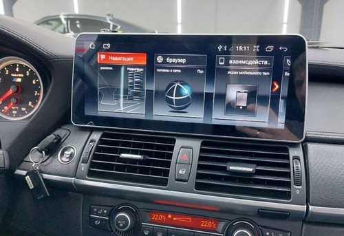 Монитор BMW X5 E70 X6 E71 Android 12 8/128 Radiola