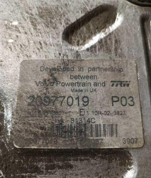 Блок управления двигателем Volvo D13