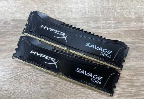 Комплект HyperX Savage DDR4 2х4Gb
