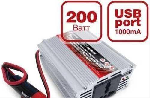 Преобразователь напряжения (инвертор) 12V/220V (20