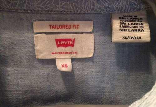 Джинсовая рубашка levis