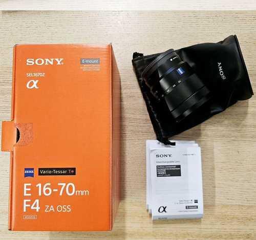 Объектив sony SEL 1670Z