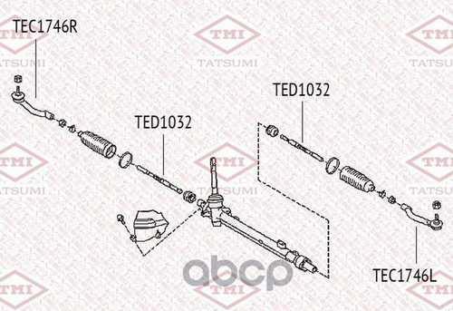 Наконечник рулевой тяги nissan/renault qashqai