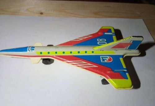 Модель самолёта металл, пластик СССР игрушка