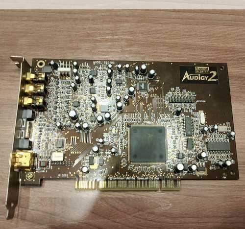 Звуковая карта sound blaster audigy 2