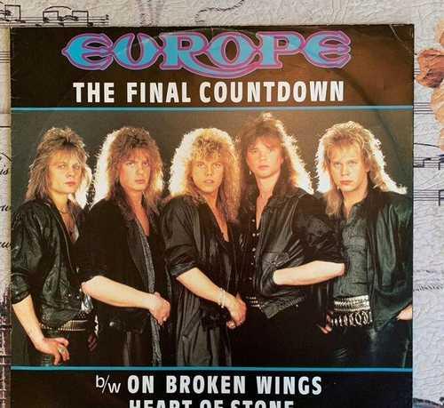 Europe - The final countdown, LP, UK (12") 1986г