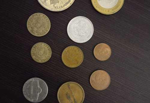 Монеты пакетом из разных стран
