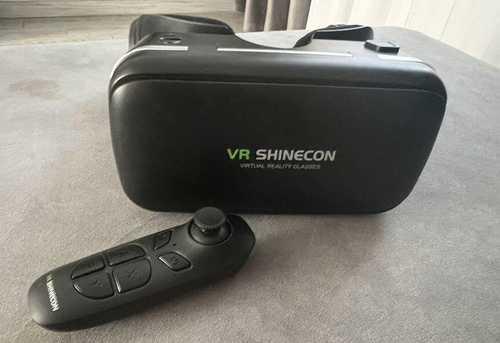 VR очки вир.реальности VR shinecon+ геймпад