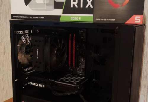 Игровой пк R5600x+RTX 3060ti+16gb