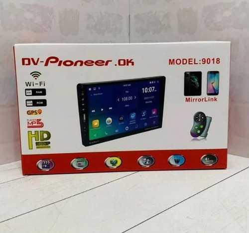 Android магнитола pioneer ок 9 дюймов