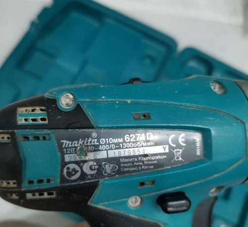 Шуруповерт makita 12v бу Ni-cd
