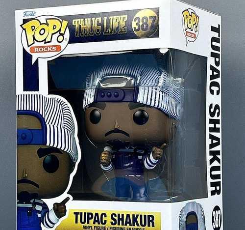 Funko Pop Rocks 387 Tupac Shakur Thug Life Music