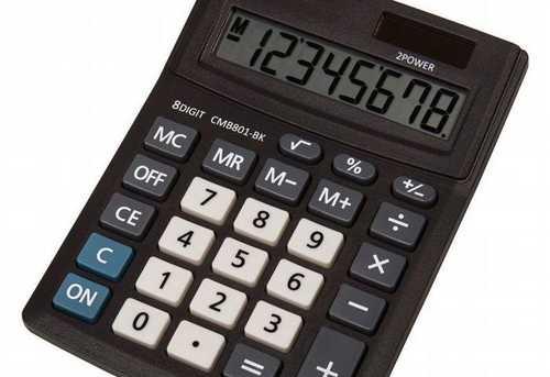 Калькулятор настольный Citizen CMB801BK черный 8-р
