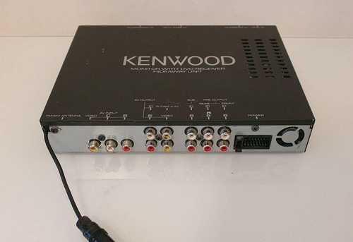Kenwood monitor with dvd receiver hideaway unit