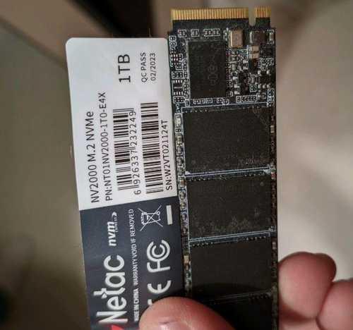 Ssd nwme Netac nv2000 1000gb