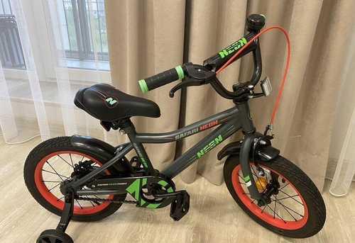 Велосипед детский Safari Neon 14 (на рост 97-115)