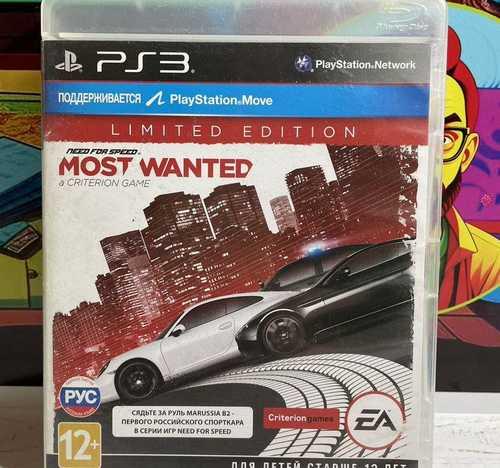 Need for Speed Most Wanted Limited (Рус) Игра PS3