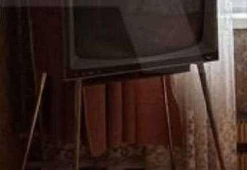 Винтажный телевизор темп 07мк-59
