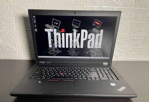 Lenovo thinkpad P70 17.3" Core i7/32gb/quadro