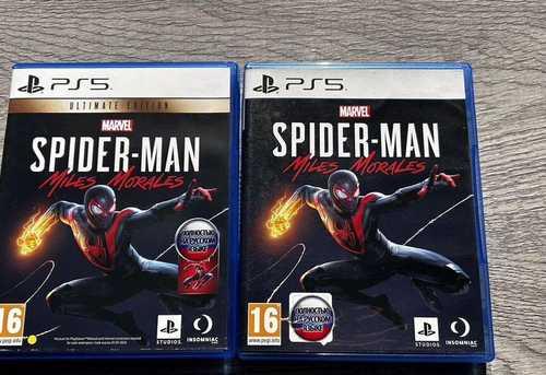 Spider Man Miles Morales ps5 диск