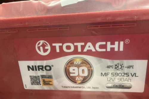 Аккумулятор totachi niro 90а/ч