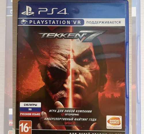 Игра (диск) Tekken 7 на PS4